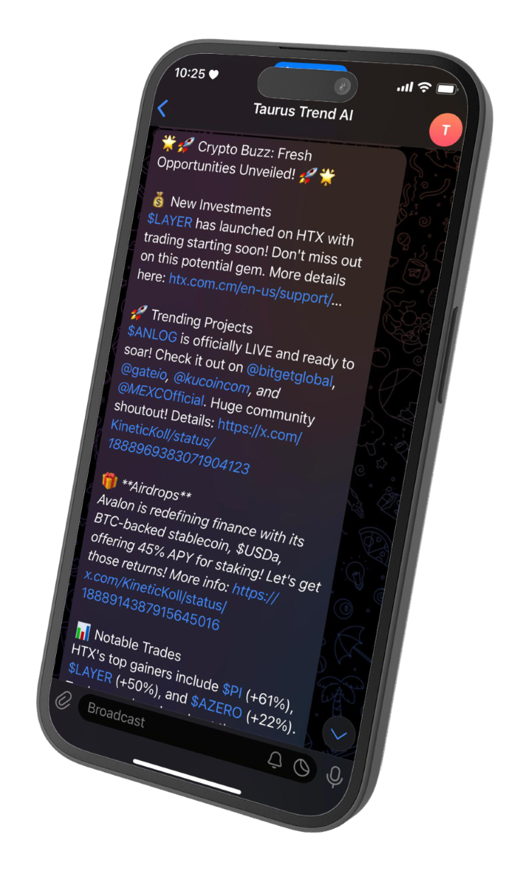 Taurus AI || AI ecosystem for Telegram